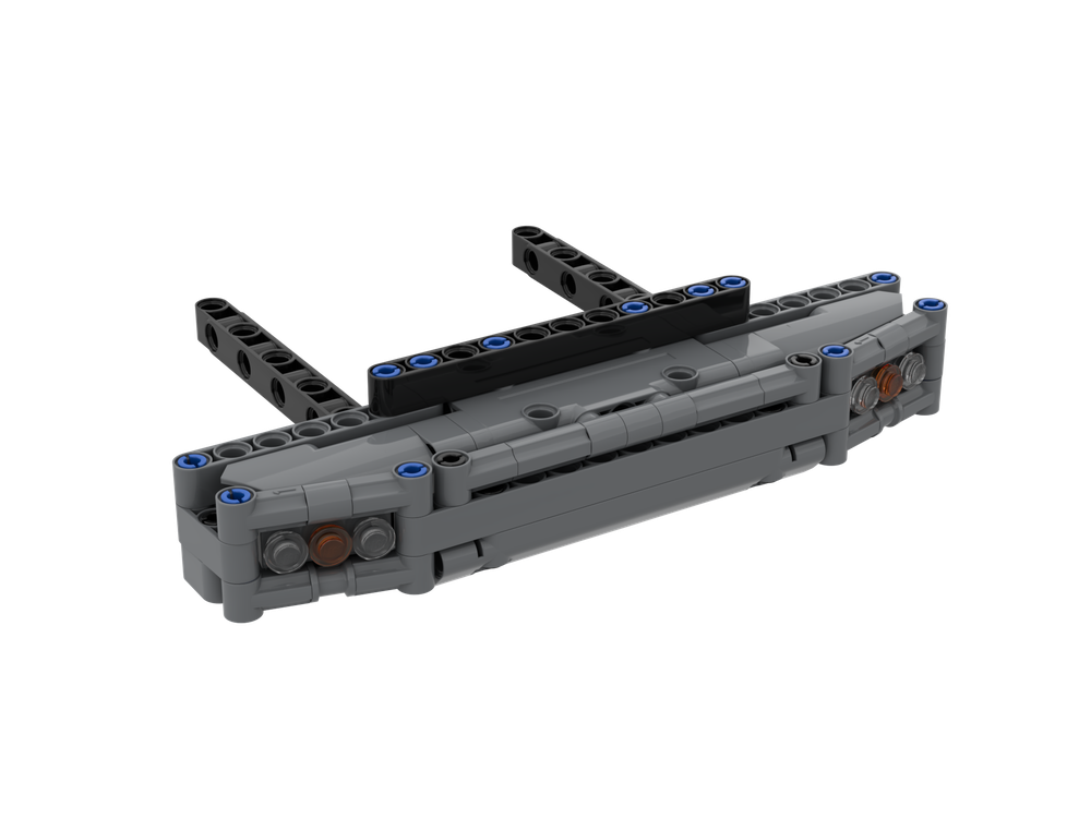 LEGO MOC Bumper For Truck by User76 | Rebrickable - Build with LEGO