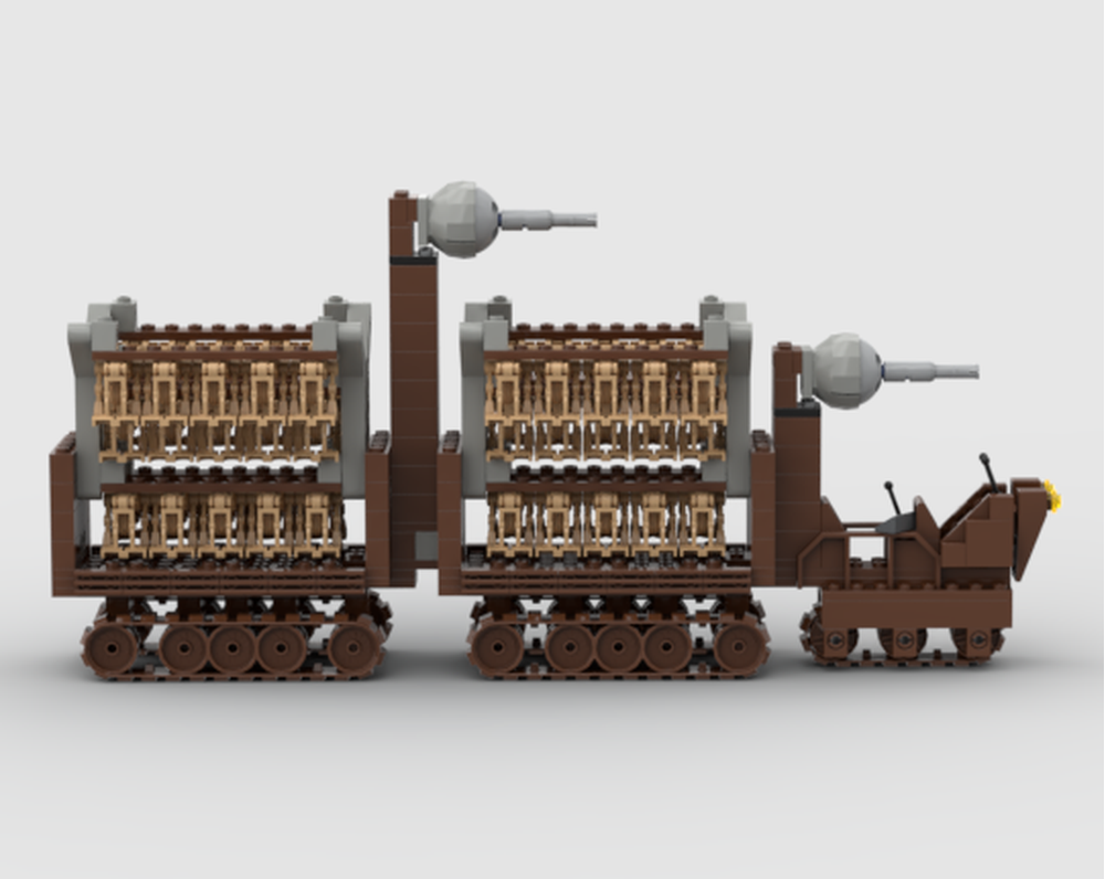 LEGO MOC Droid Transport Snake by BananenLauch47 | Rebrickable - Build ...