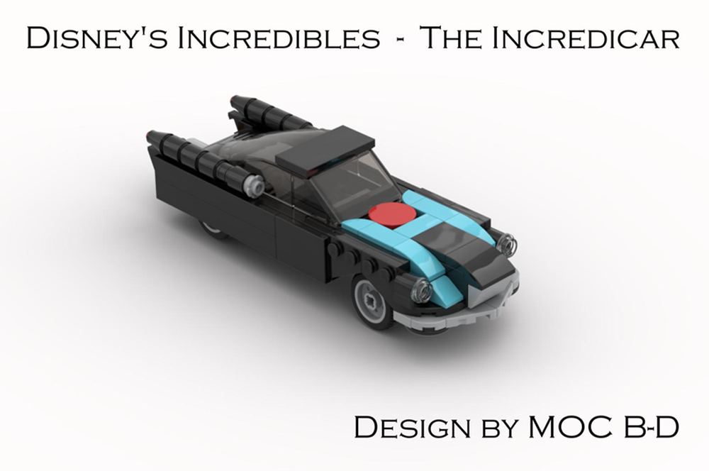 LEGO MOC Incredibles - The Incredicar by MOC B-D | Rebrickable - Build ...