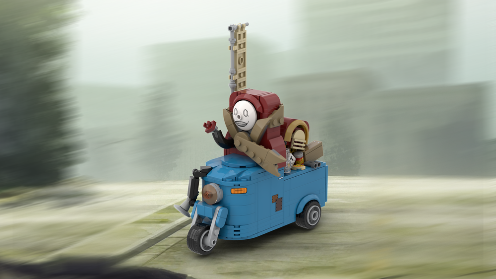 LEGO MOC NieR Automata Emil by SylvianMOCs | Rebrickable - Build with LEGO