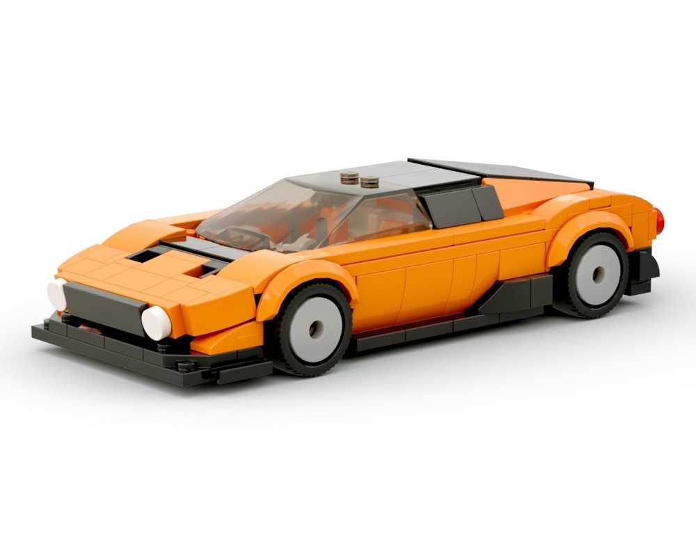 LEGO MOC Mercedes-Benz Vision OneEleven - 8 stud wide by lcp_moc | Rebrickable - Build with LEGO