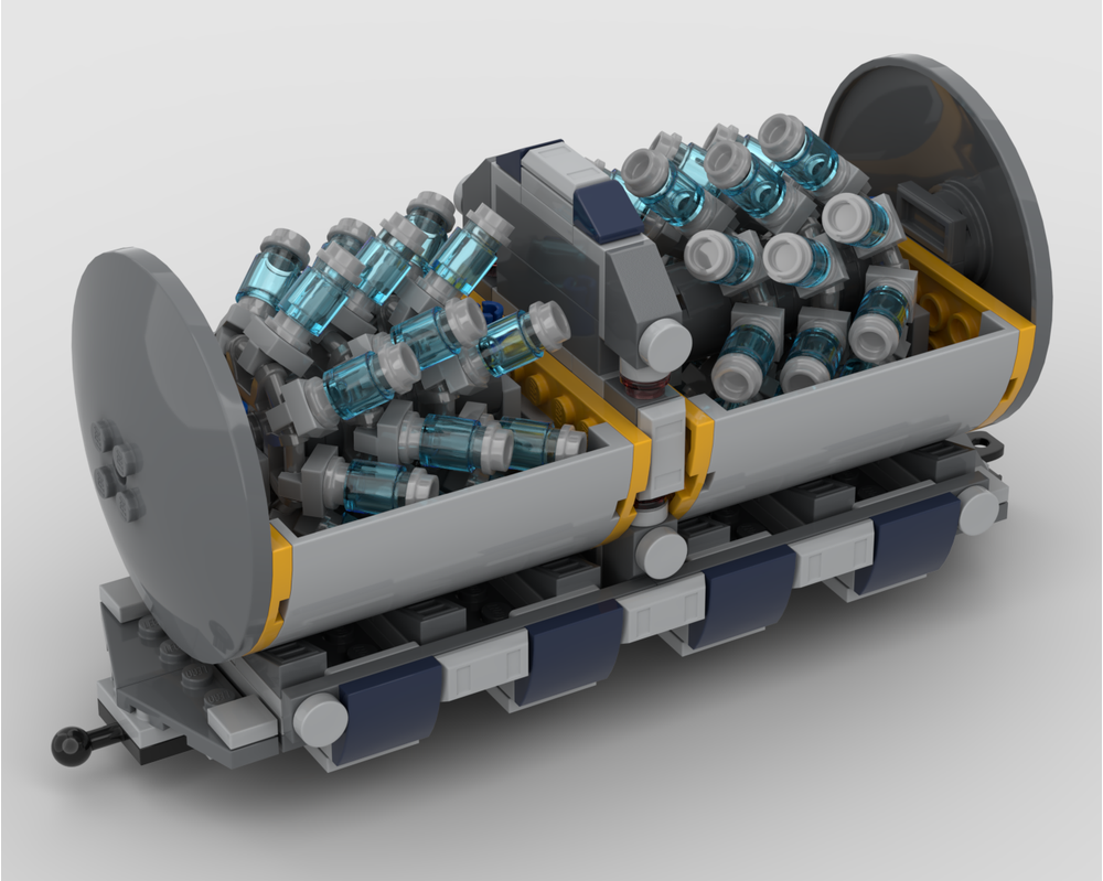 LEGO MOC Coaxium Container Car by SilverInc | Rebrickable - Build with LEGO