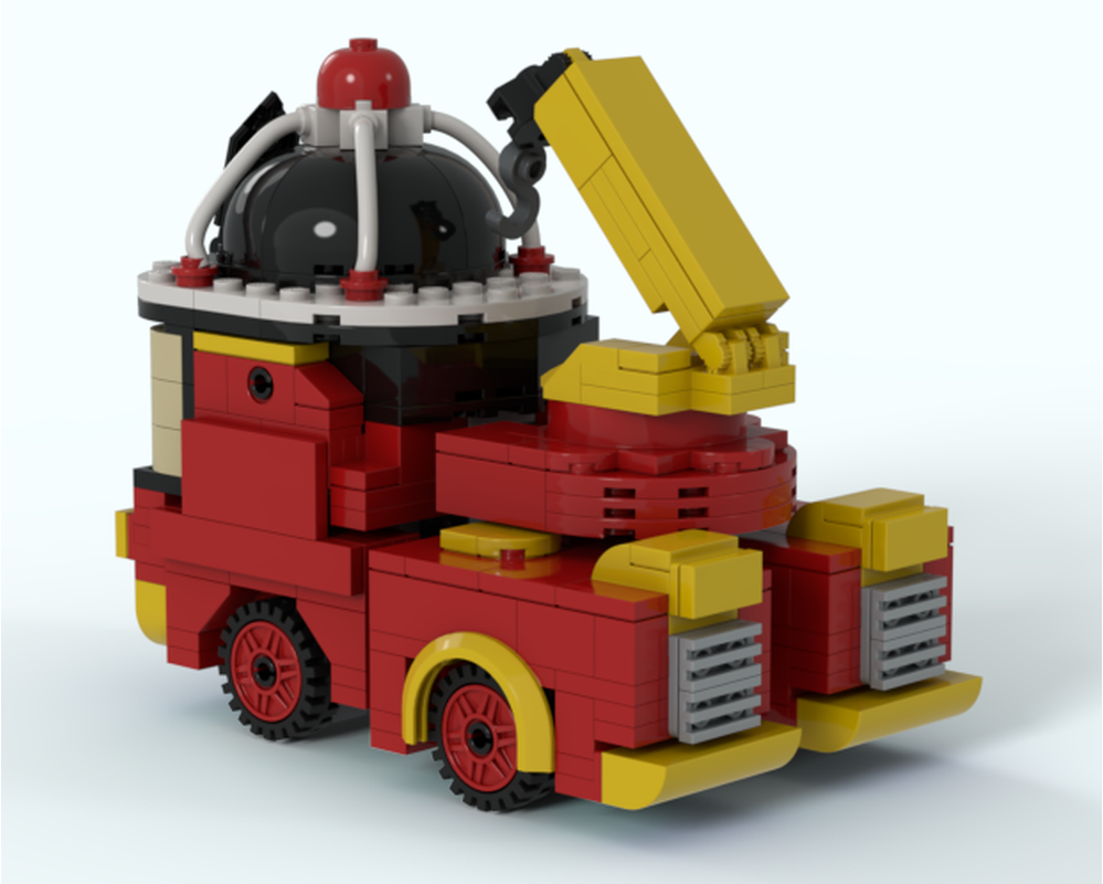 LEGO MOC Robocar Roy by heinessen | Rebrickable - Build with LEGO