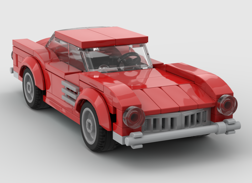 LEGO MOC BMW 507 by JonahBricks | Rebrickable - Build with LEGO