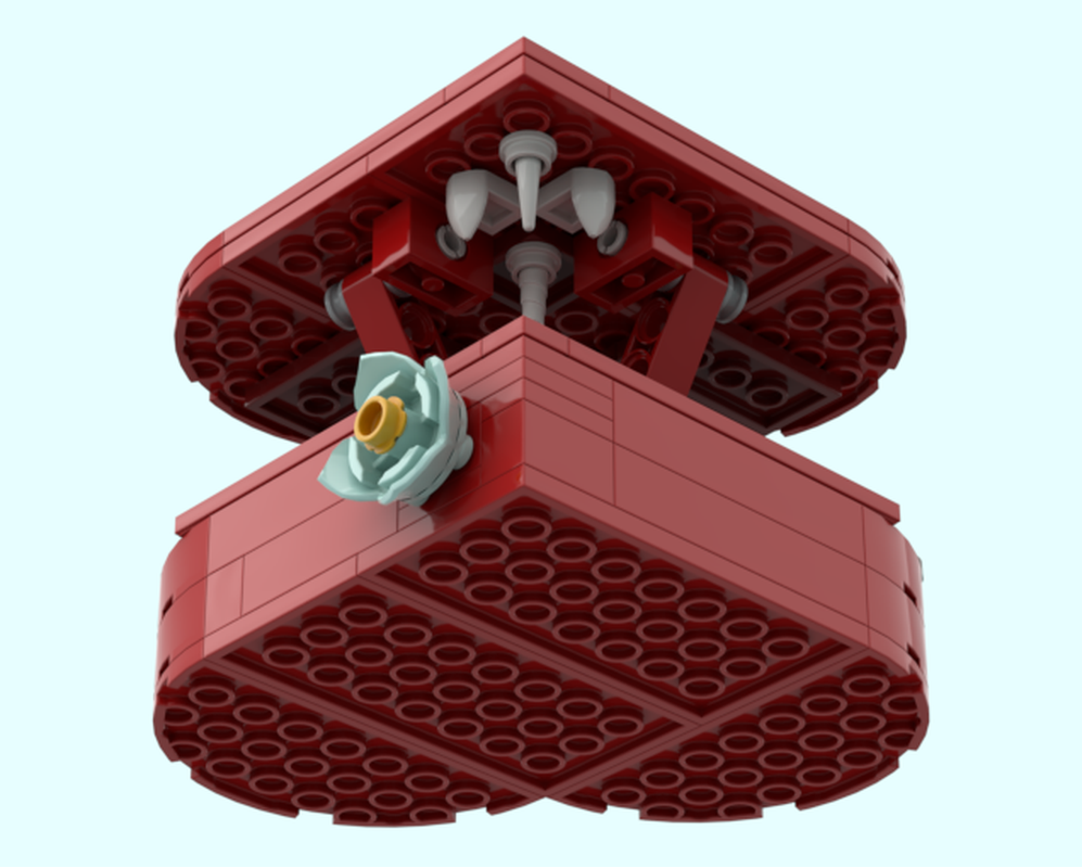 LEGO MOC Valentine's Day Box Mimic by cscott | Rebrickable - Build with ...