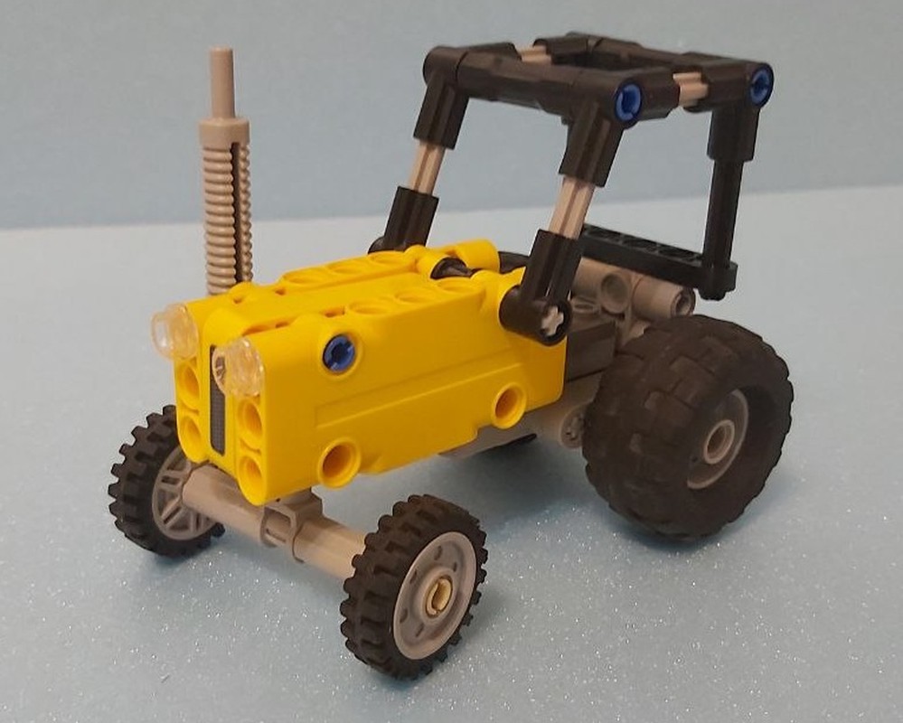 LEGO MOC Small tractor by Landy225 | Rebrickable - Build with LEGO