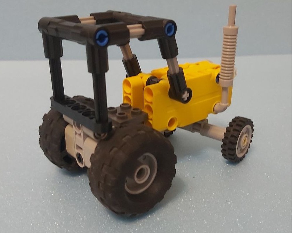 LEGO MOC Small tractor by Landy225 | Rebrickable - Build with LEGO