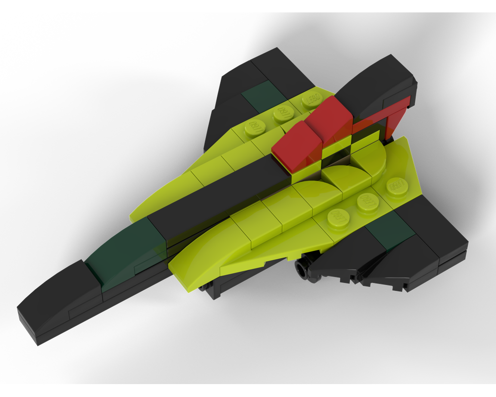 LEGO MOC-210916 30434 Jet Plane by SomeDude | Rebrickable - Build with LEGO