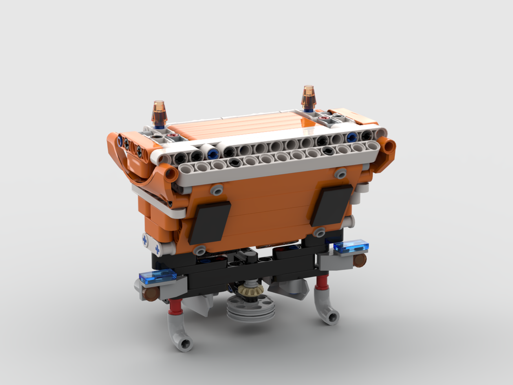 LEGO MOC-210918 42128 Spreader for Sand/Salt/Fertilizer by Larsagri ...