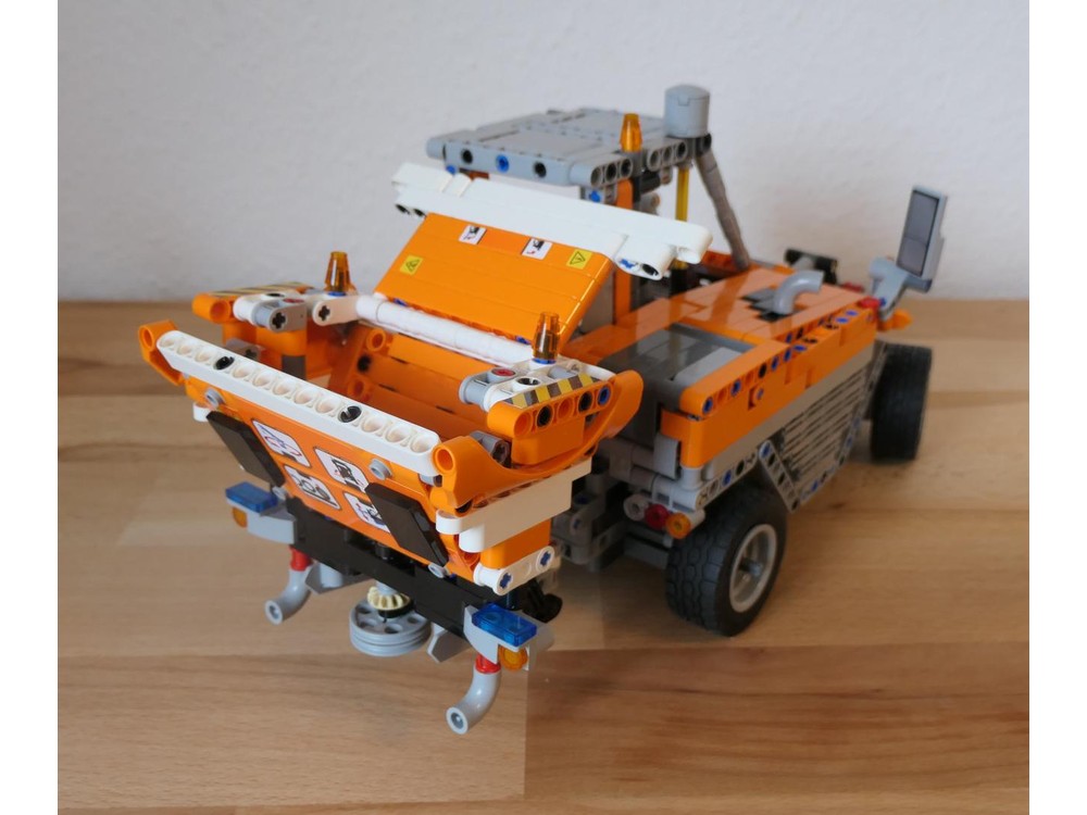 LEGO MOC-210918 42128 Spreader for Sand/Salt/Fertilizer by Larsagri ...