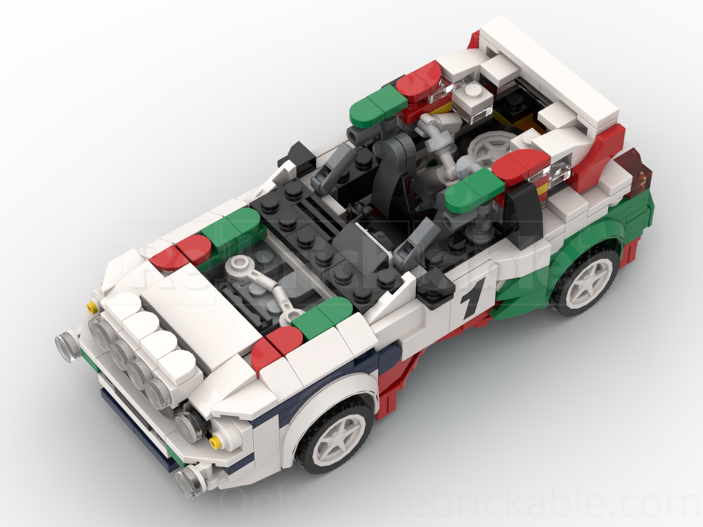 LEGO MOC Toyota Corolla-RallyGB'98/MARGAM (LiTE compatible) by Bricking ...