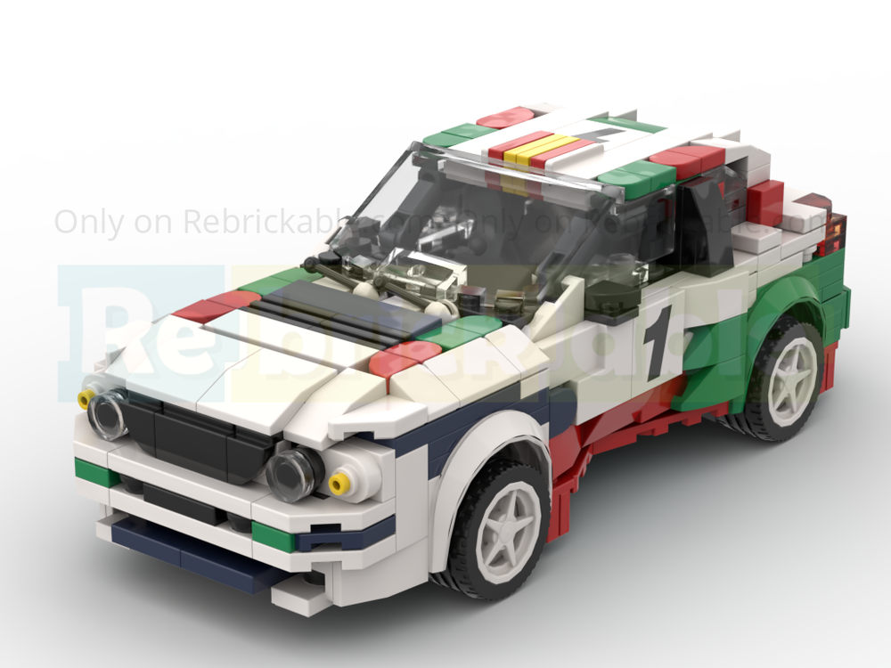 LEGO MOC Toyota Corolla-RallyGB'98/MARGAM (LiTE compatible) by Bricking ...