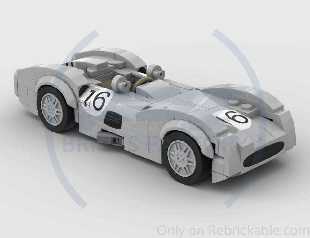 LEGO MOC F1 Mercedes-Benz W196 Streamliner (Type Monza) by Pit Lane ...