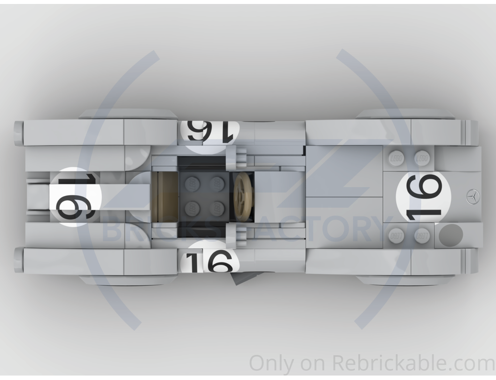 Lego Moc F1 Mercedes Benz W196 Streamliner Type Monza By Pit Lane
