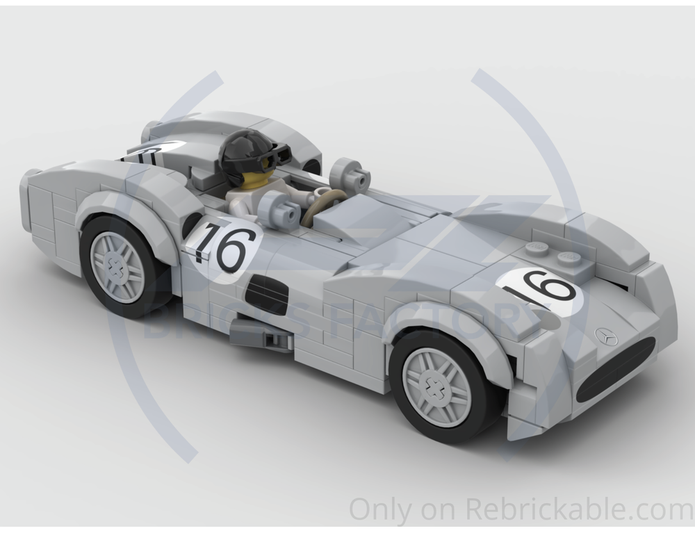 Lego Moc F1 Mercedes Benz W196 Streamliner Type Monza By Pit Lane