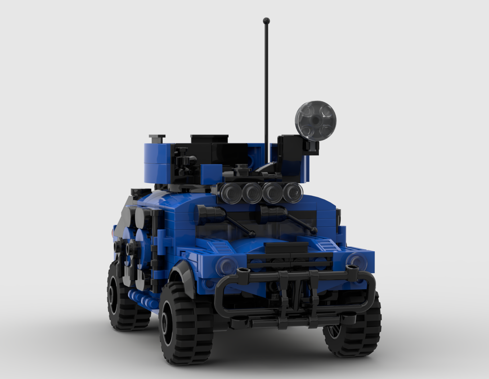 LEGO MOC "Pack Leader" Medium Duty Assault Vehicle (improved base ...