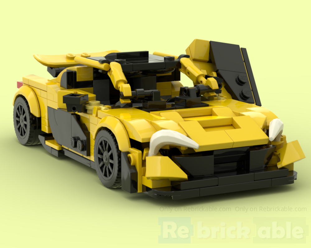 LEGO MOC mclaren p1 by ju4n_ | Rebrickable - Build with LEGO