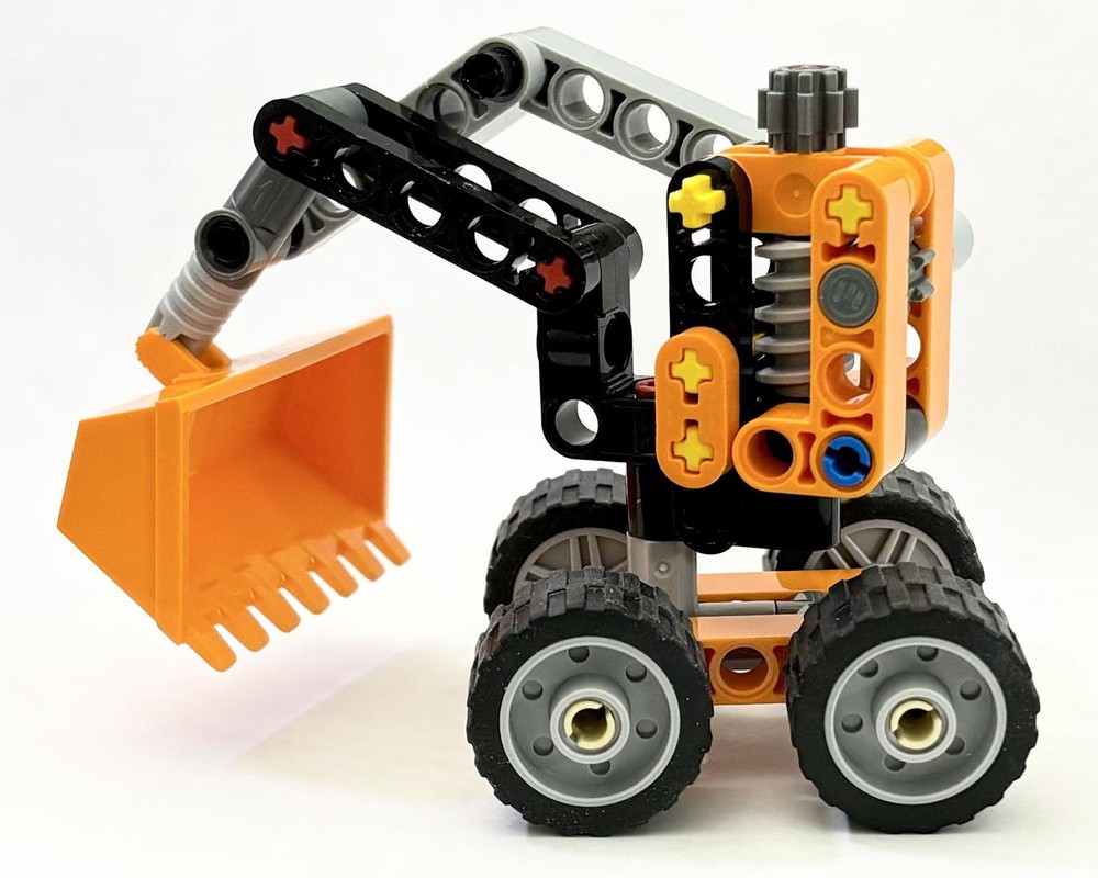 LEGO MOC 30710 - Wheel Excavator by Arthurwt | Rebrickable - Build with ...