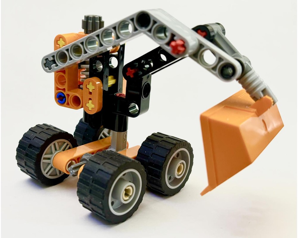 LEGO MOC 30710 - Wheel Excavator by Arthurwt | Rebrickable - Build with ...