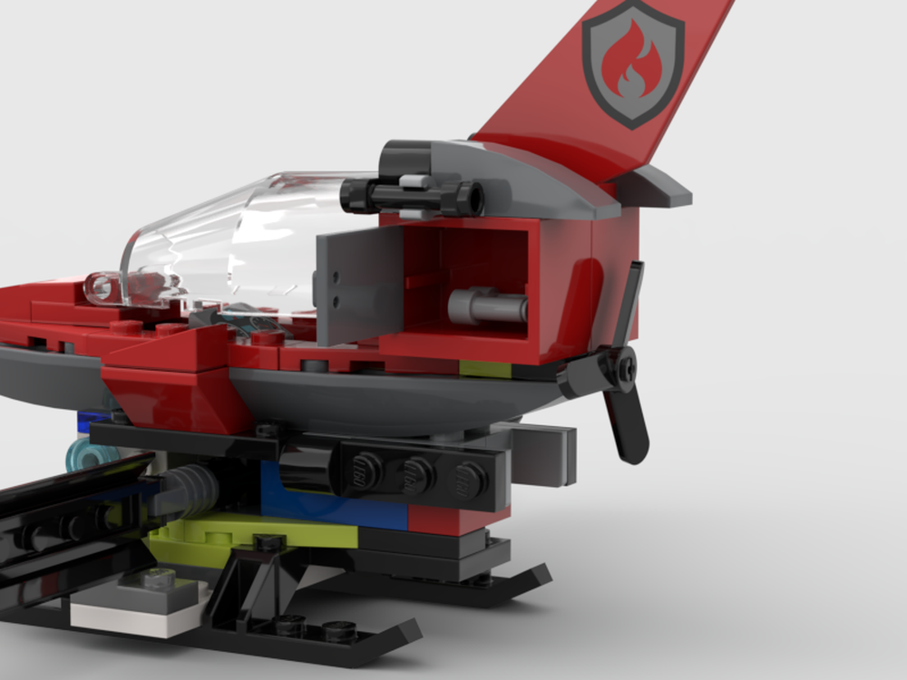 Lego Moc Fire Fighting Plane By Pizzaninja Rebrickable Build With Lego