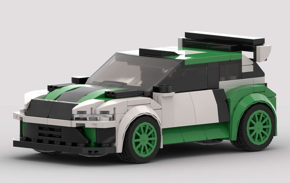 LEGO MOC Škoda Fabia R5 by Legolink123 | Rebrickable - Build with LEGO