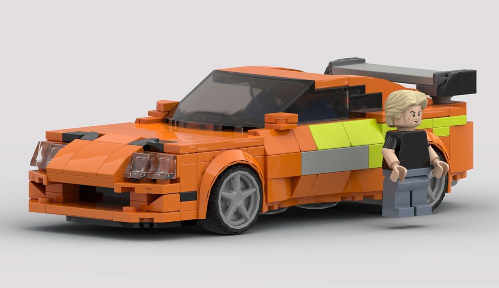 LEGO MOC-210975 Brian O'Conner's Toyota Supra Mk4 from Fast & Furious ...