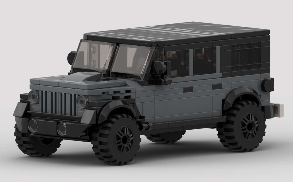 LEGO MOC Jeep Wrangler Rubicon by Legolink123 | Rebrickable - Build ...