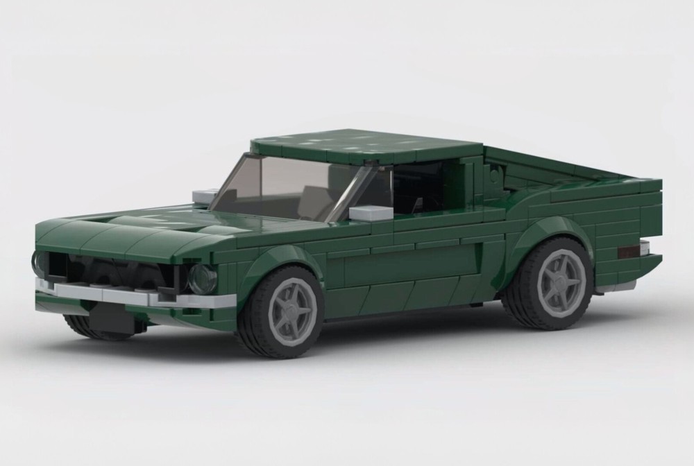LEGO MOC-210979 Steve McQueen's Ford Mustang GT from Bullitt by ...