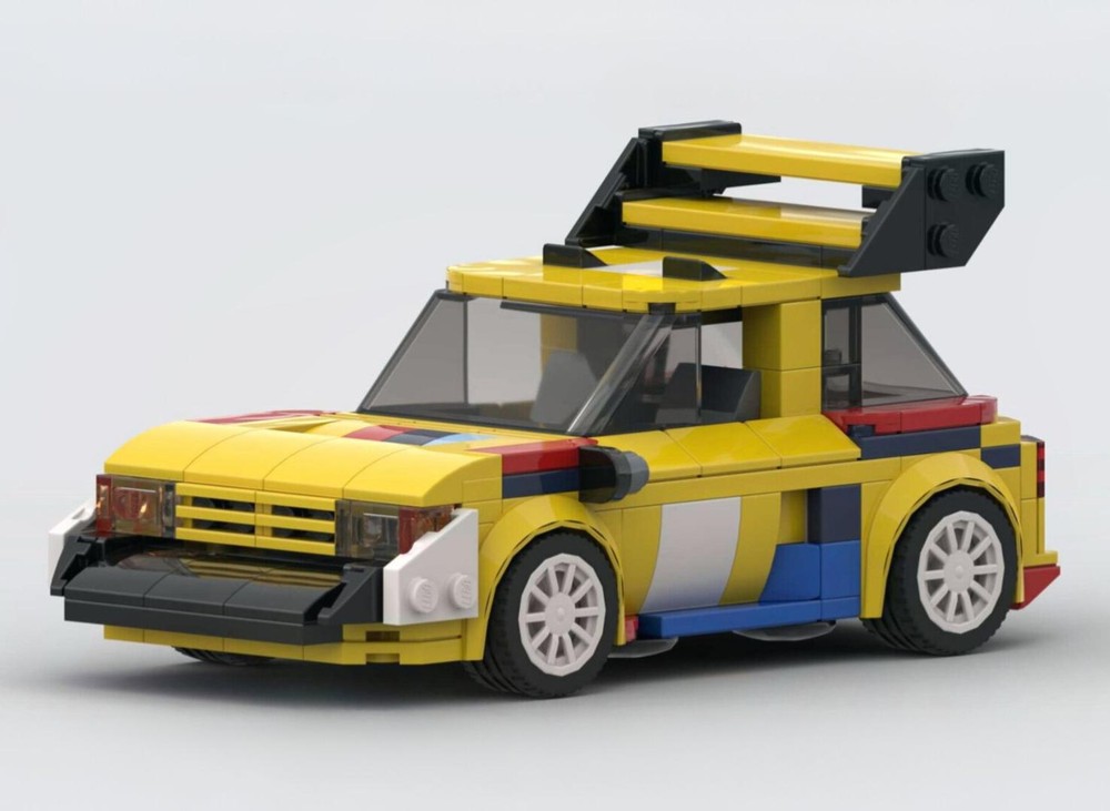 LEGO MOC Peugeot 205 T16 Pikes Peak by Legolink123 | Rebrickable ...