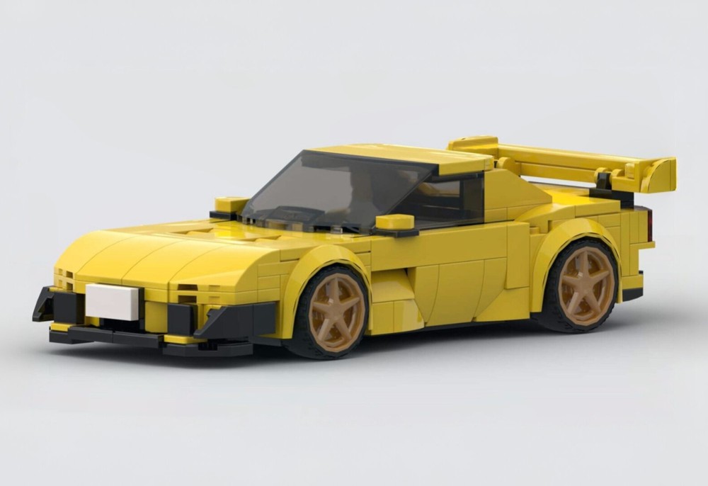 LEGO MOC Keisuke Takahashi's Mazda ɛ̃fini RX-7 Type R (FD3S) from ...