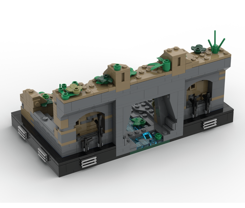 LEGO MOC Yavin IV Temple Ruins Diorama by ...