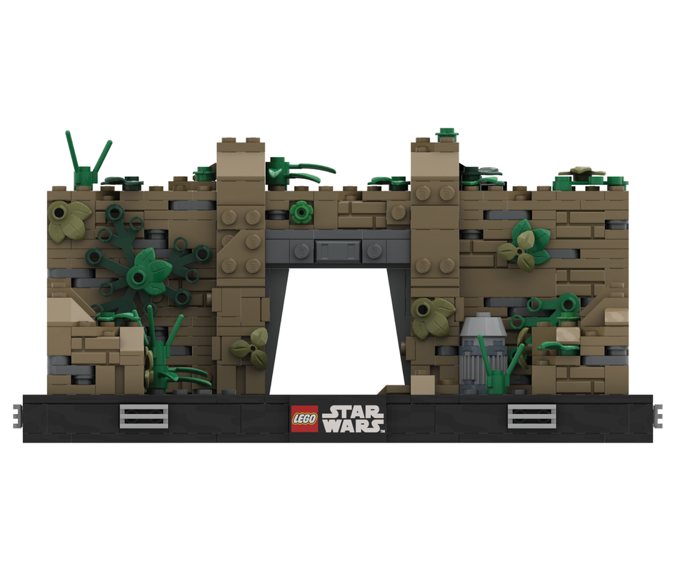 LEGO MOC Yavin IV Temple Ruins Diorama by ...