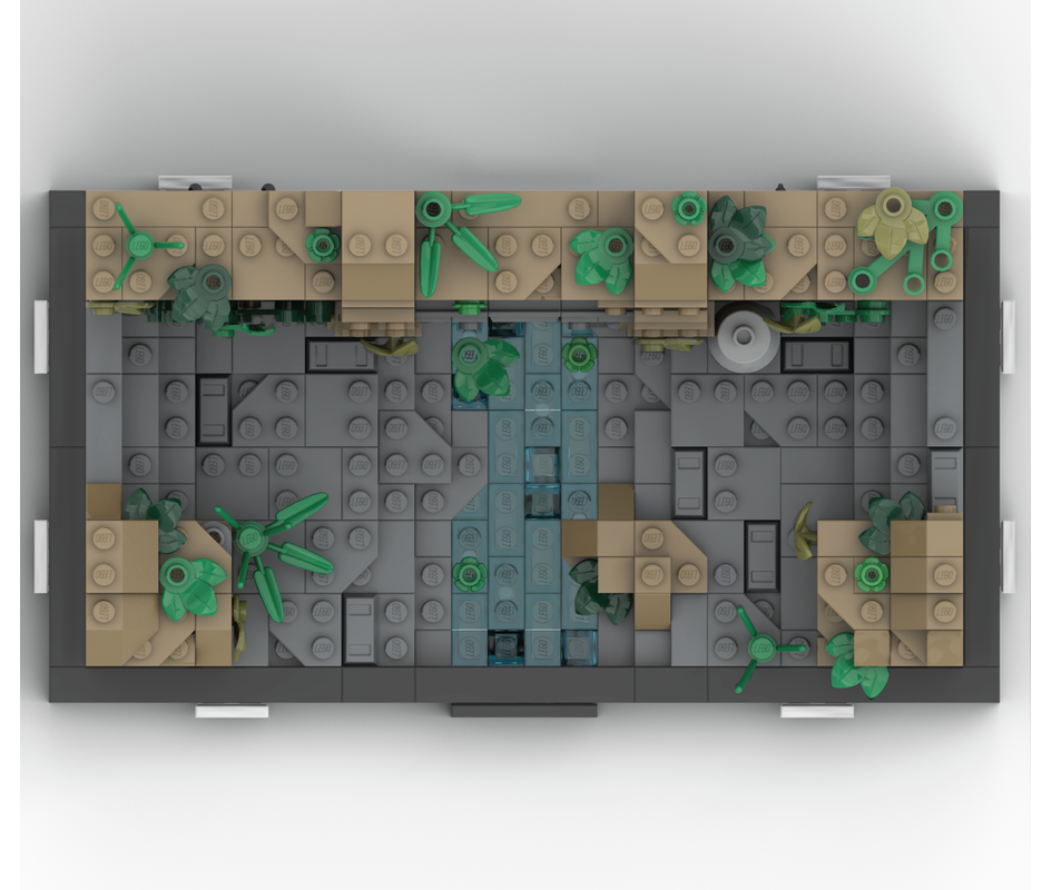 LEGO MOC Yavin IV Temple Ruins Diorama by ...