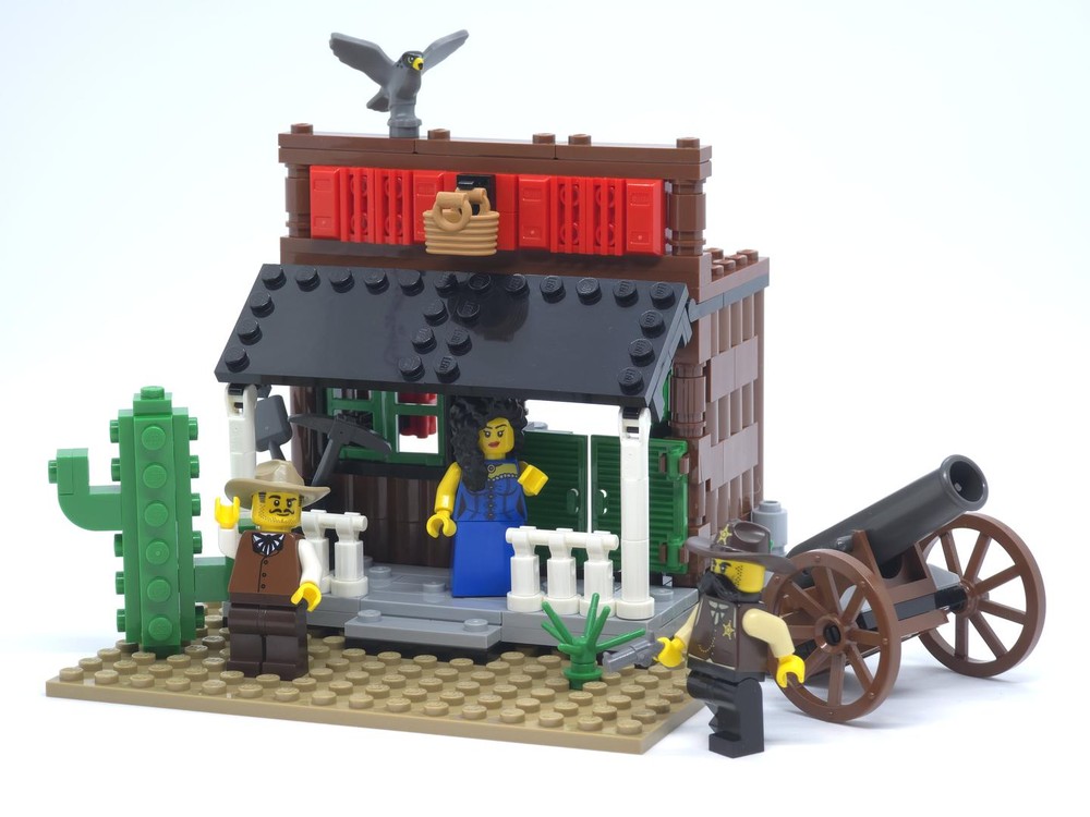 LEGO MOC Gold City General Store by edwardpulleyn | Rebrickable - Build ...