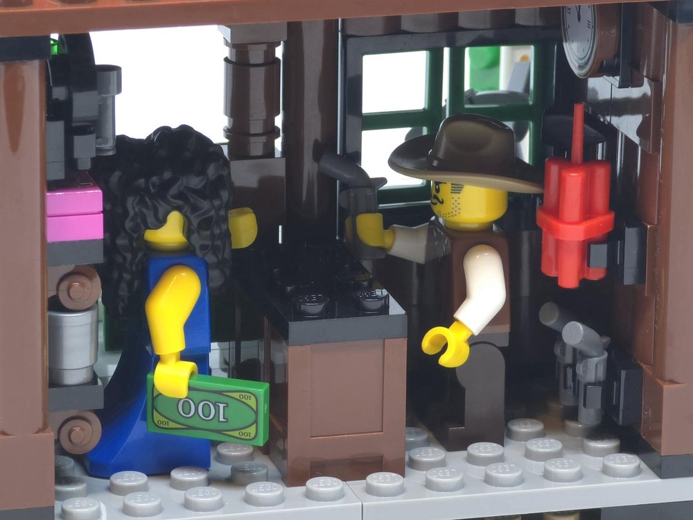 LEGO MOC Gold City General Store by edwardpulleyn | Rebrickable - Build ...