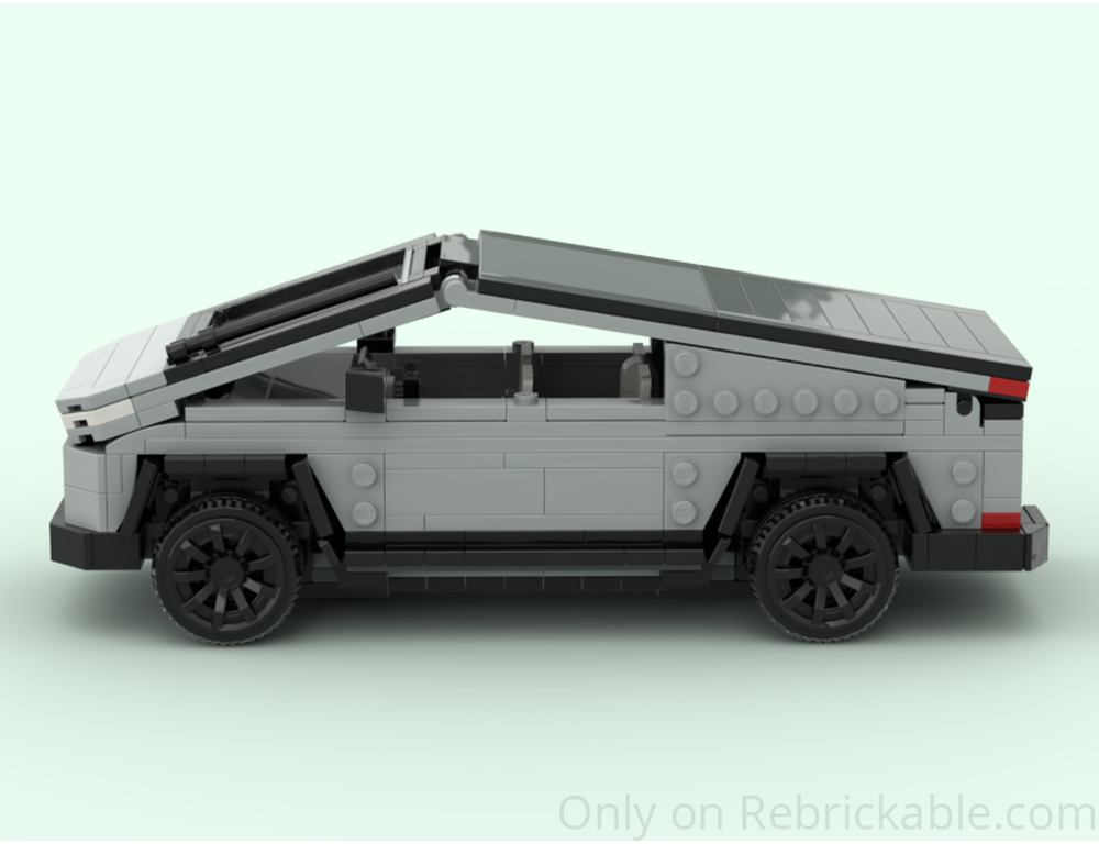 LEGO MOC-211006 9-wide Tesla Cybertruck by ac-bricks | Rebrickable ...