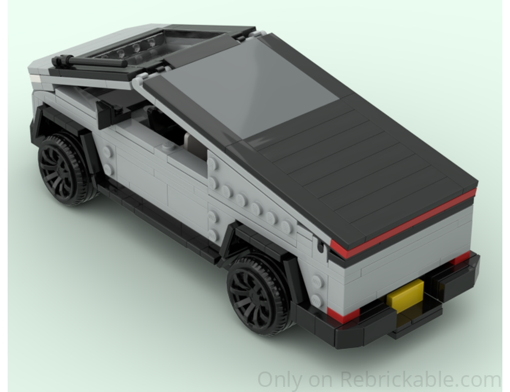 LEGO MOC-211006 9-wide Tesla Cybertruck by ac-bricks | Rebrickable ...