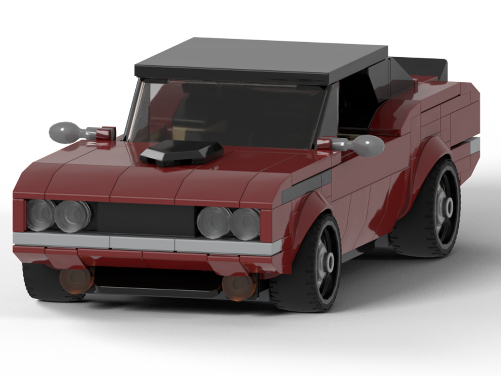 LEGO MOC Dodge Challenger by mokesz | Rebrickable - Build with LEGO