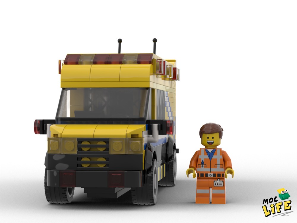 LEGO MOC Ford Transit 350 Ambulance Santé Québec by MocLife ...