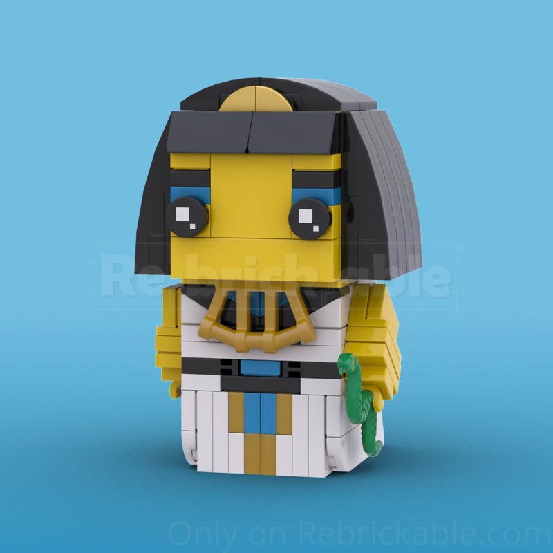 LEGO MOC Egyptian Queen by SkyCaptain | Rebrickable - Build with LEGO