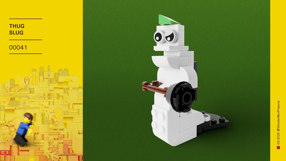 LEGO MOC Thug Slug by WoodenBoxProjects | Rebrickable - Build with LEGO
