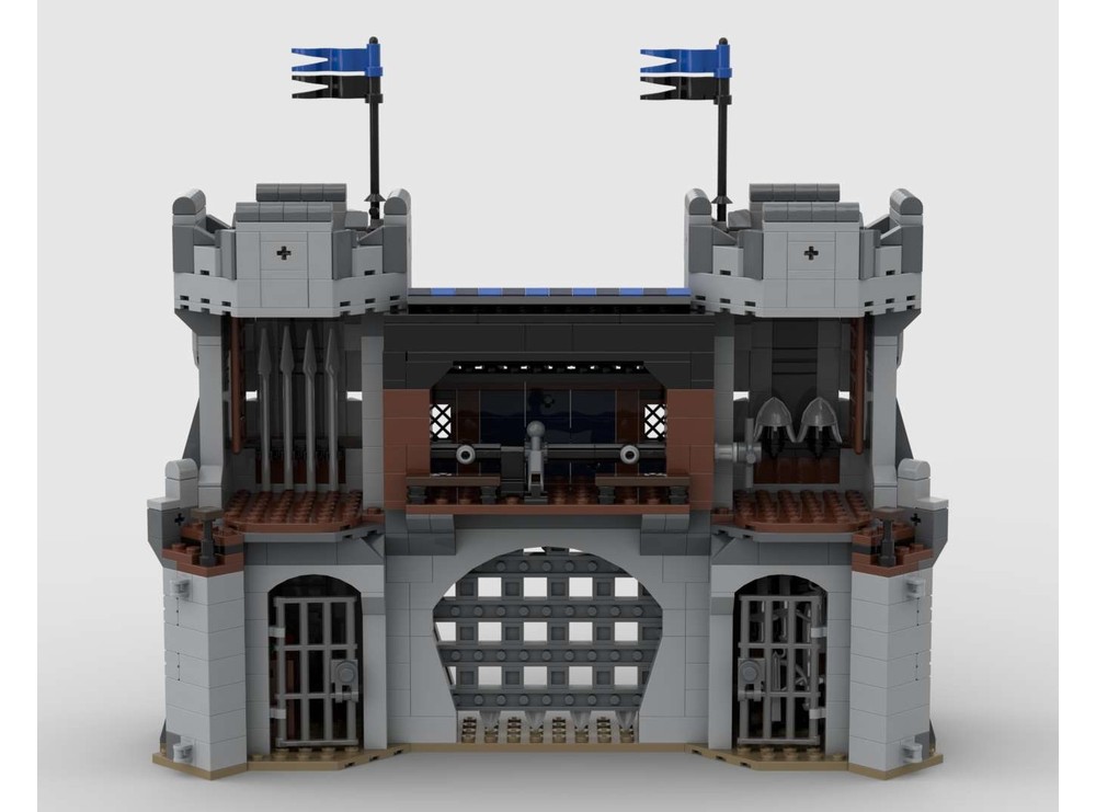 LEGO MOC The Gate - part one of the castle by itnael | Rebrickable ...
