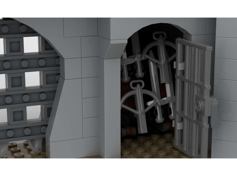 LEGO MOC The Gate - part one of the castle by itnael | Rebrickable ...