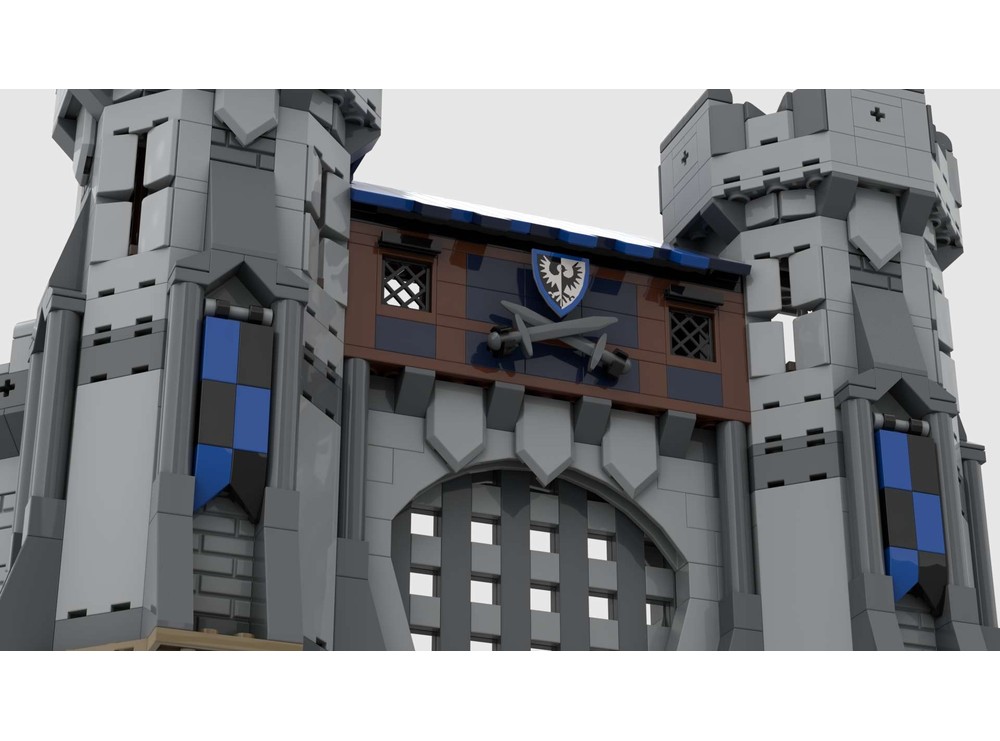 LEGO MOC The Gate - part one of the castle by itnael | Rebrickable ...