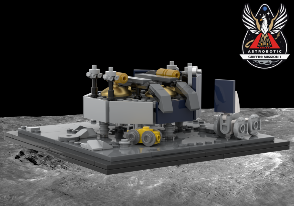 LEGO MOC New Griffin Lunar Lander with FLIP Rover by OrchardBuilds ...