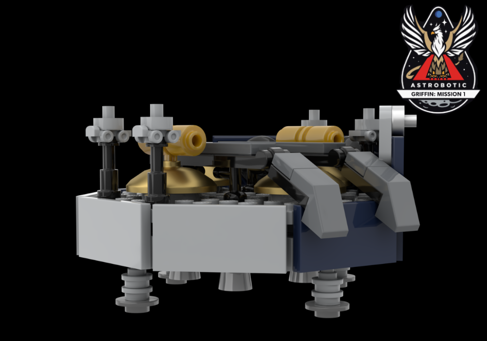 LEGO MOC New Griffin Lunar Lander with FLIP Rover by OrchardBuilds ...