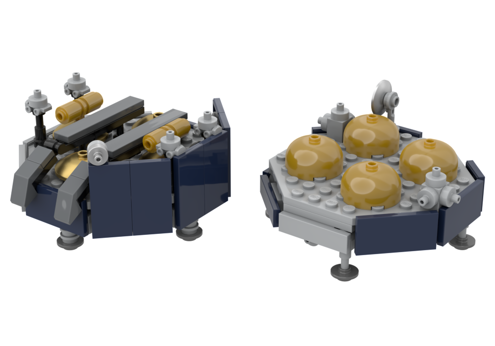 LEGO MOC New Griffin Lunar Lander with FLIP Rover by OrchardBuilds ...