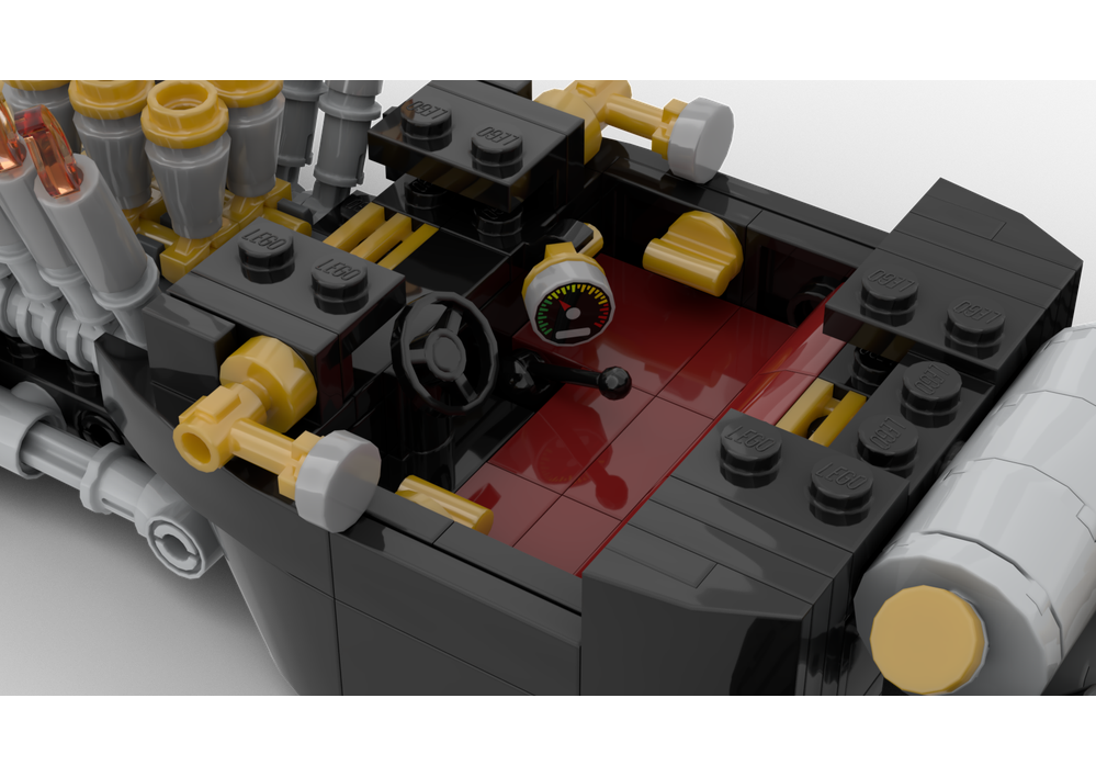 LEGO MOC Royal Nightmare - Custom Rat Rod / Hot Rod by Baconator84 ...