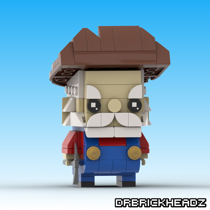 LEGO MOC Stinky Pete (Toy Story) Brickheadz by DrBrickheadz ...
