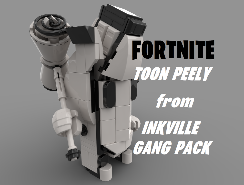 LEGO MOC Toon Peely - FORTNITE - Inkville gang by ALLEGORY ...
